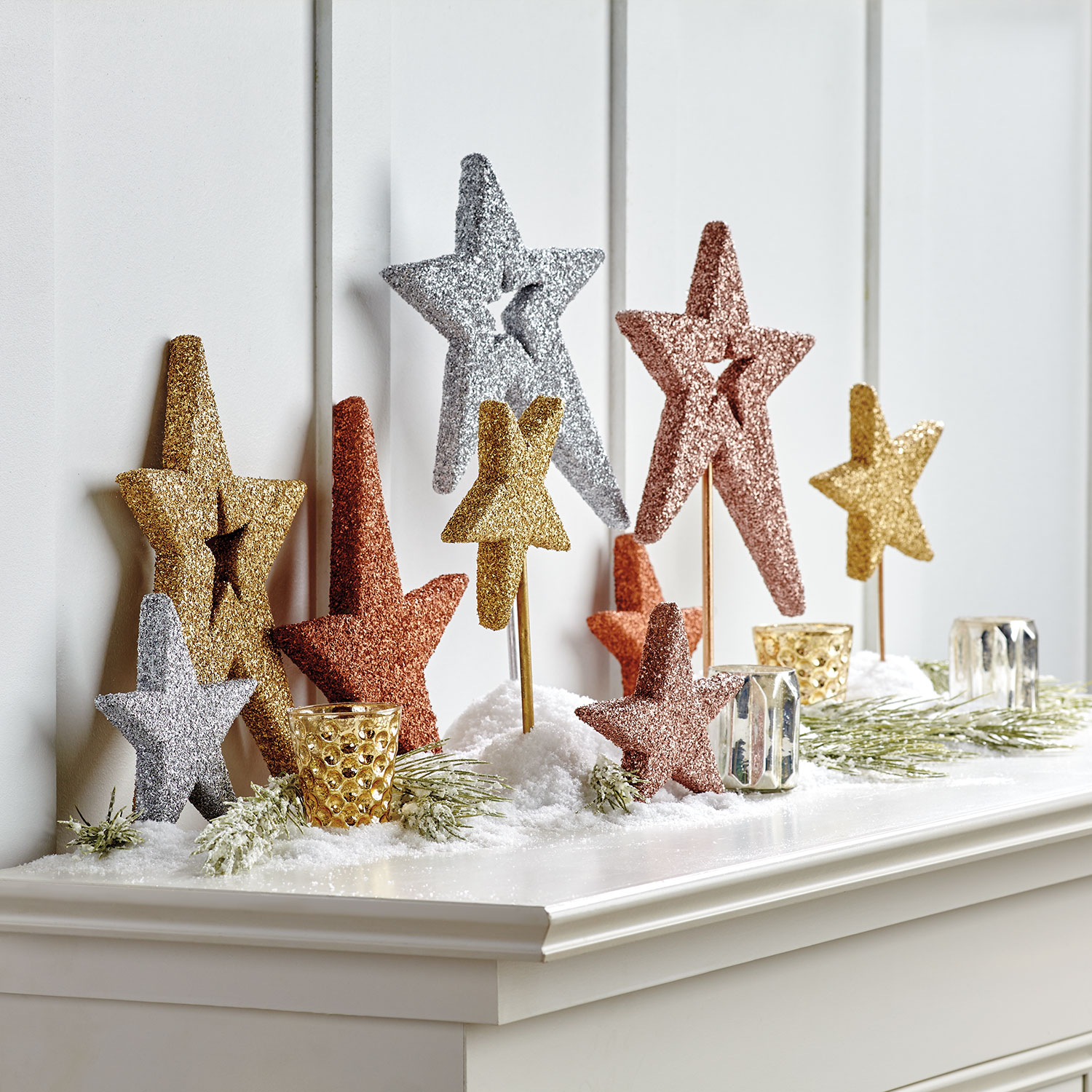 Glittery Star Decor - FloraCraft