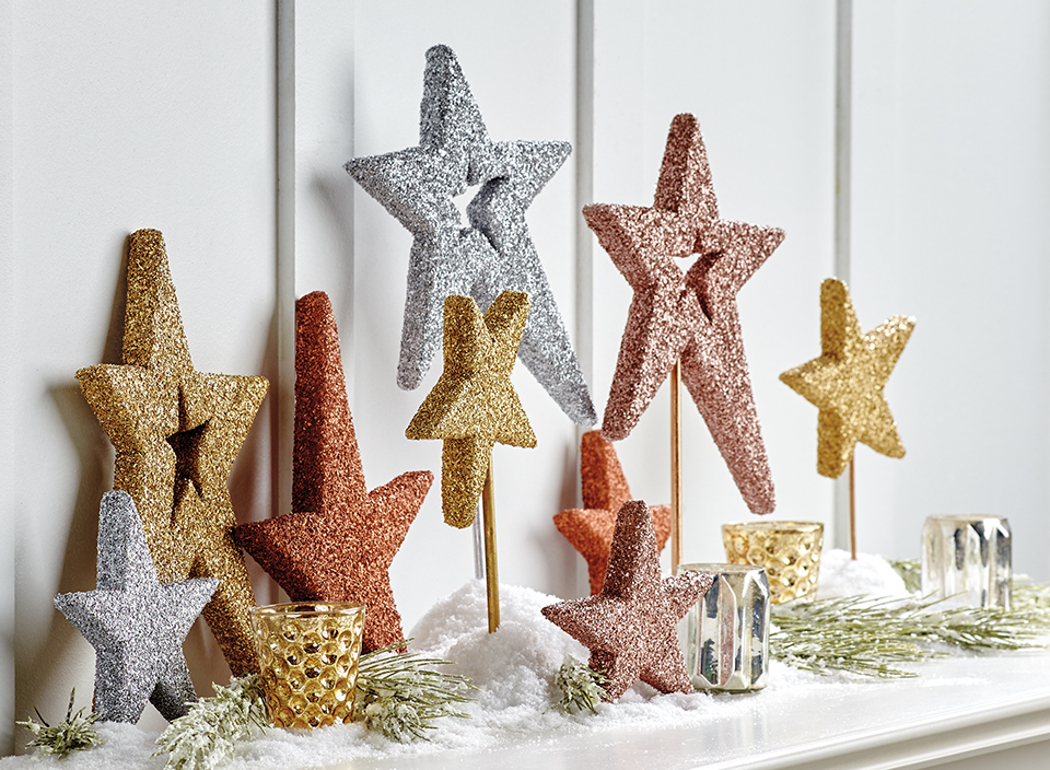 Glittery Star Decor - FloraCraft