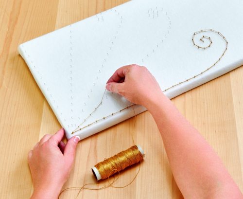 Spider Web String Art - FloraCraft