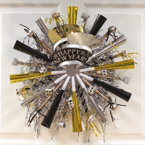 Happy New Year Wreath - FloraCraft