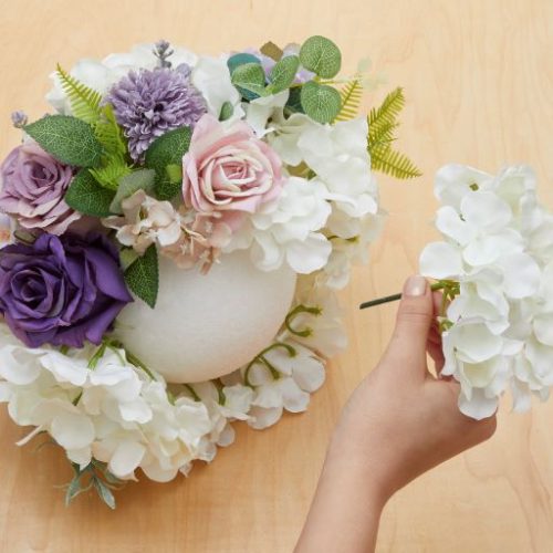 Faux Floral Spheres - FloraCraft