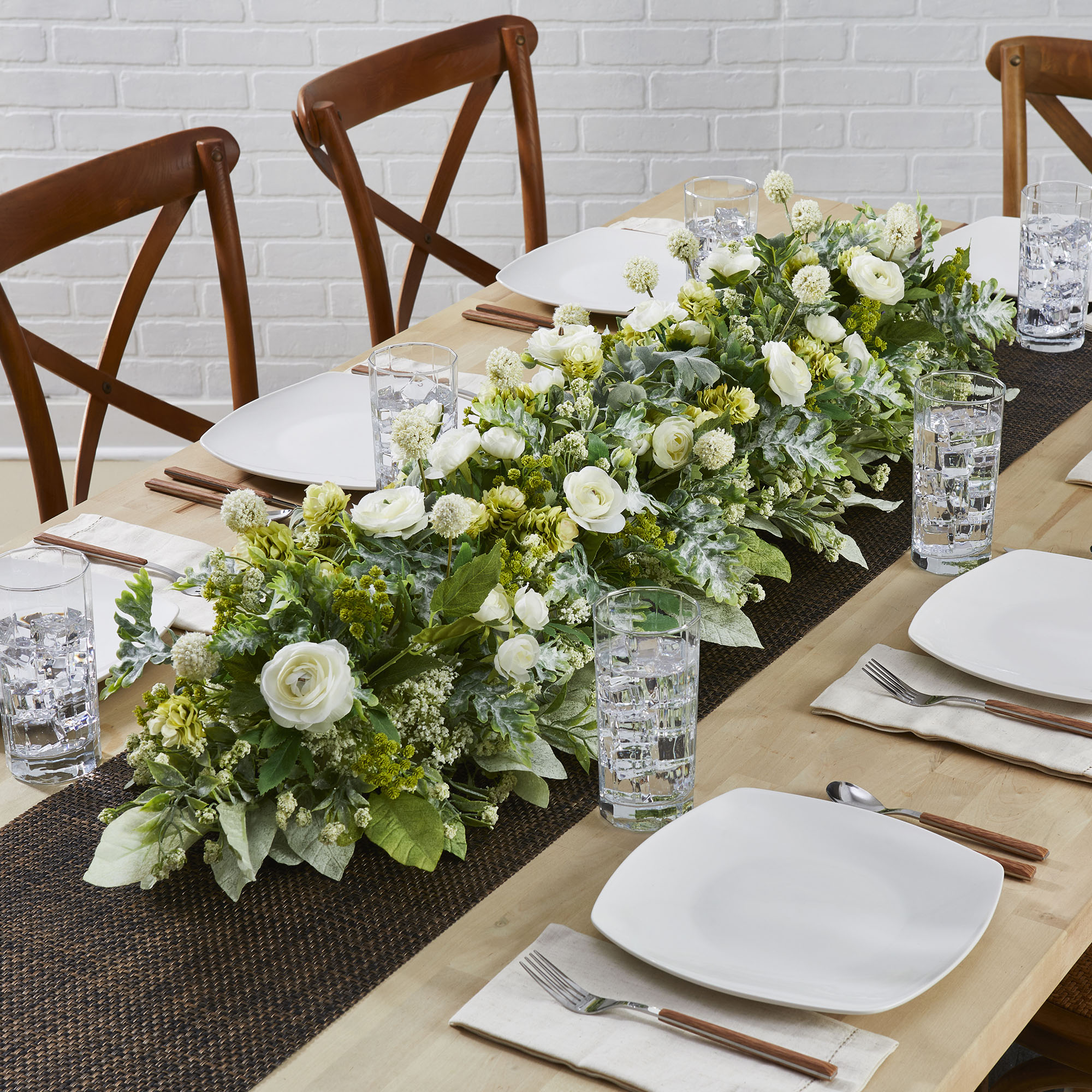 Long Floral Table Centerpiece - FloraCraft