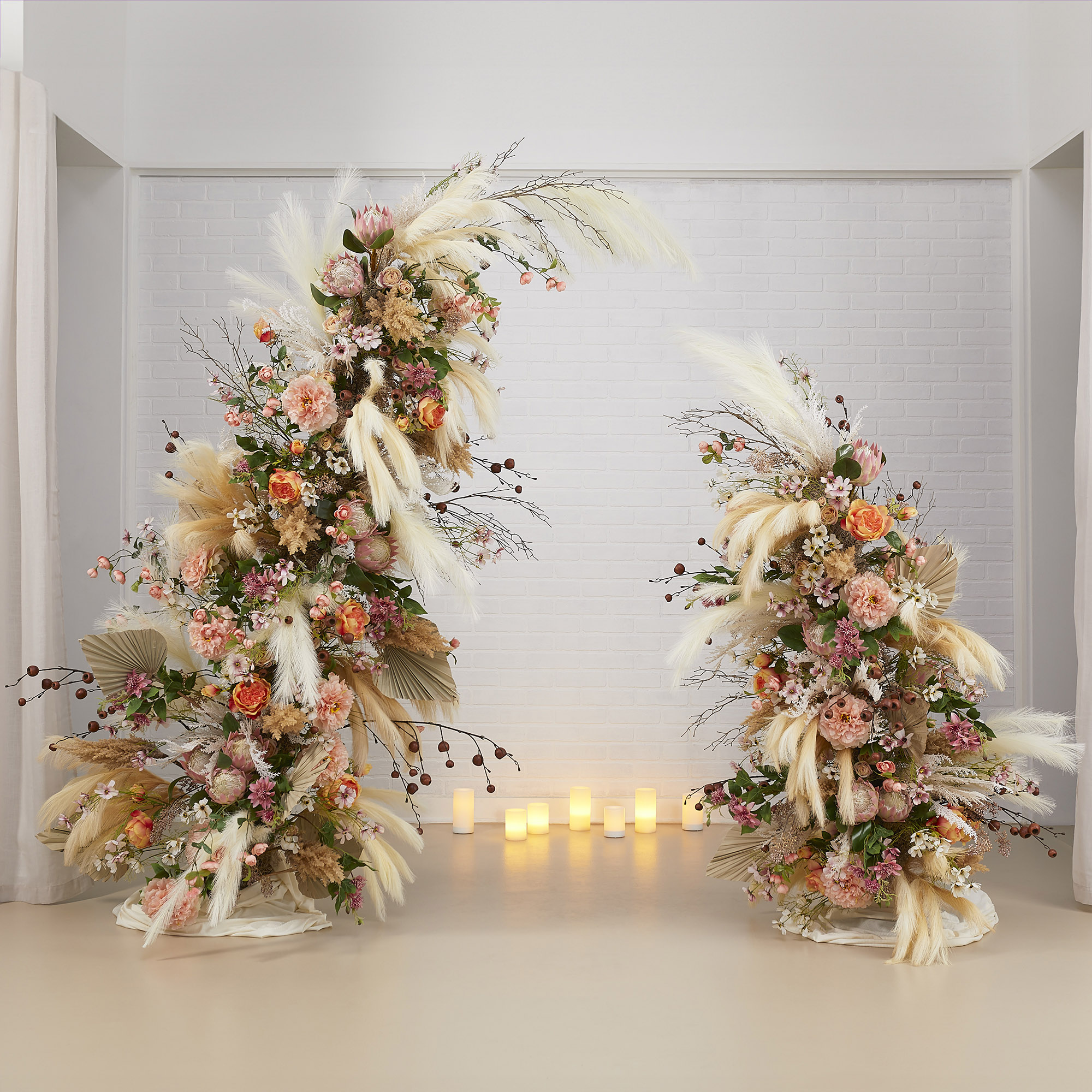 Boho Broken Arch Backdrop - FloraCraft