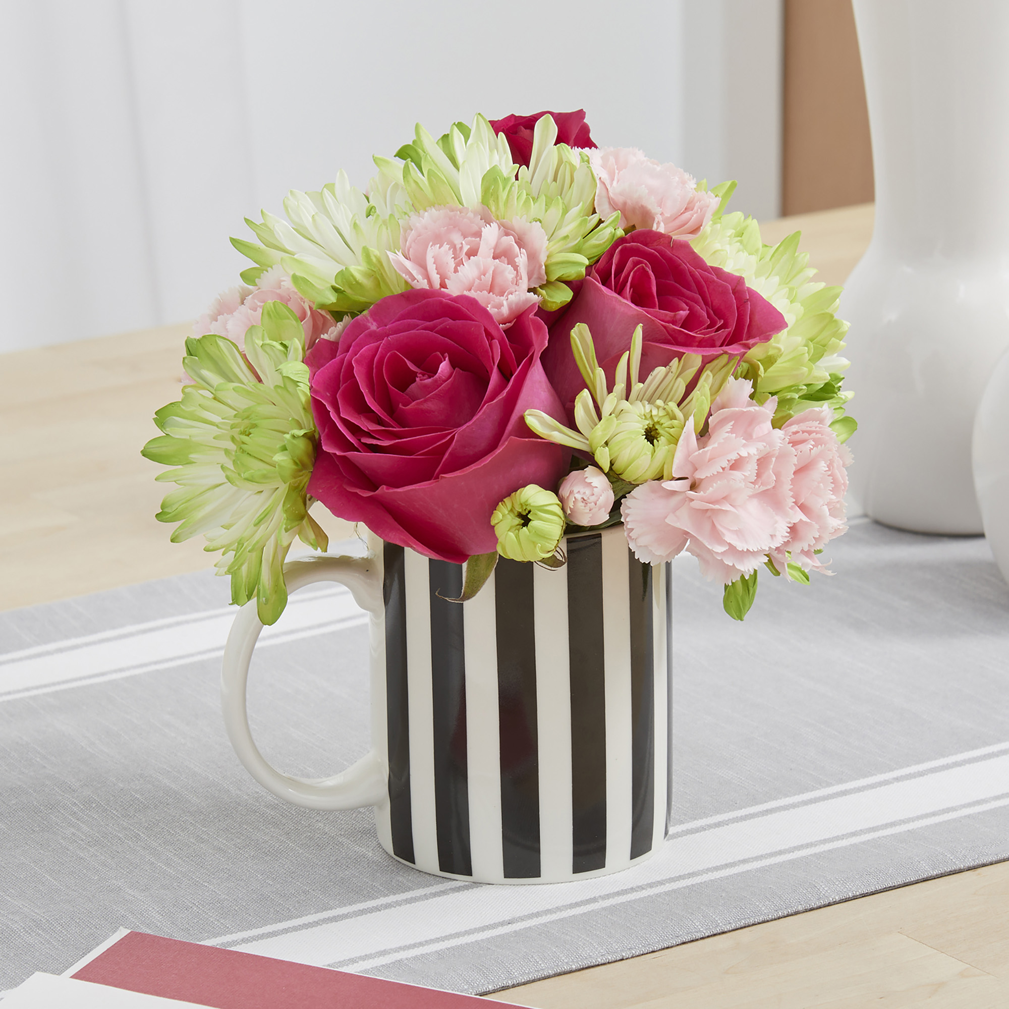 Cup o' Cheer® Fresh Flower Arrangement - FloraCraft