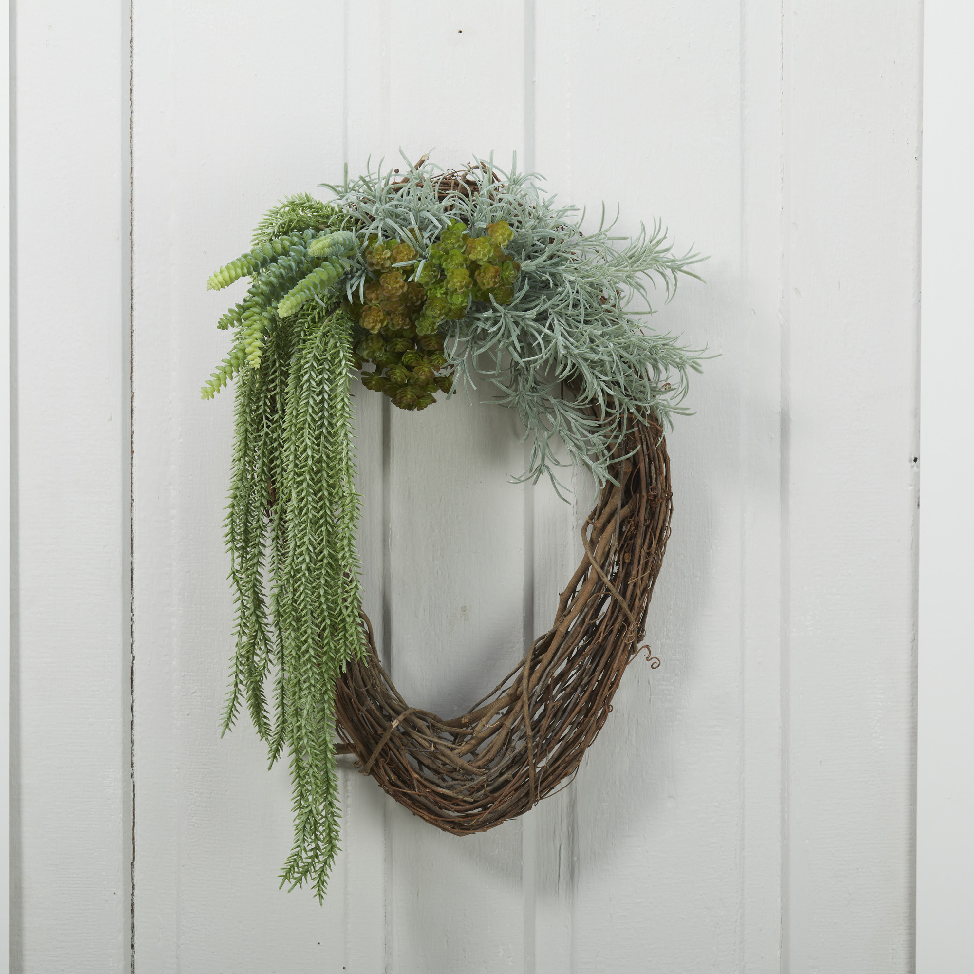 Abstract Succulent Wreath - FloraCraft