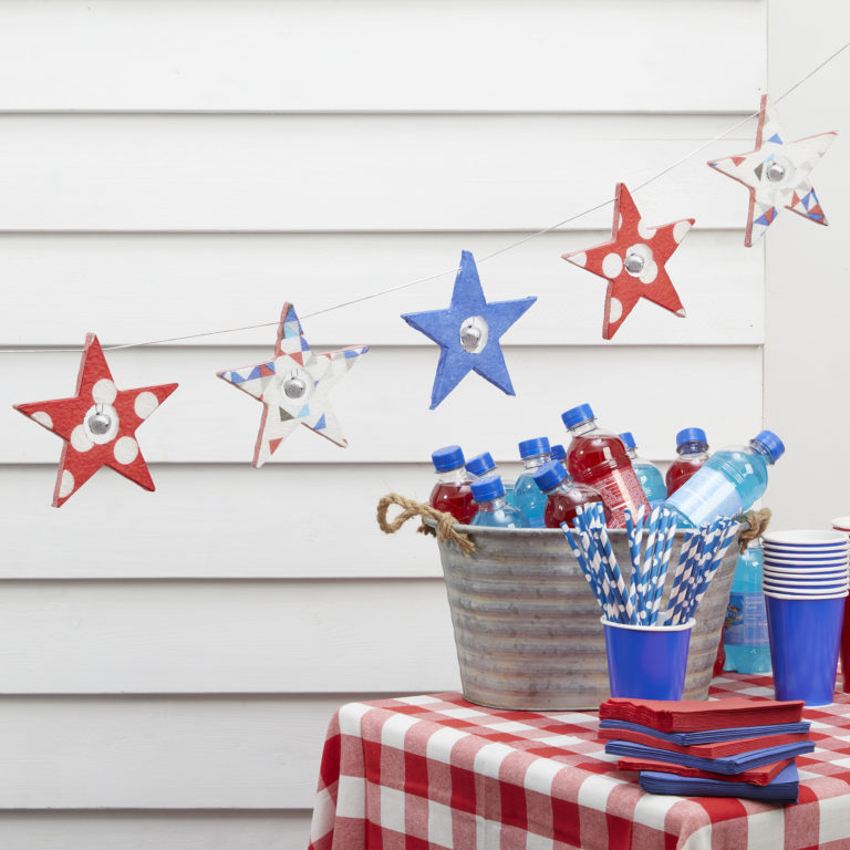 Red, White, and Blue Star Banner - FloraCraft